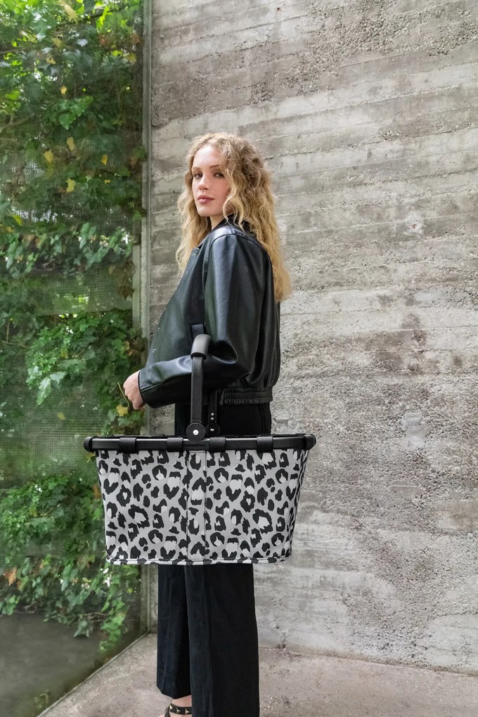 Nákupní košík Reisenthel Carrybag frame leo nero