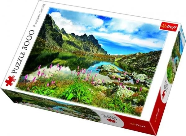 Puzzle trefl puzzle starolesnianske pleso, tatry 3000 dílků