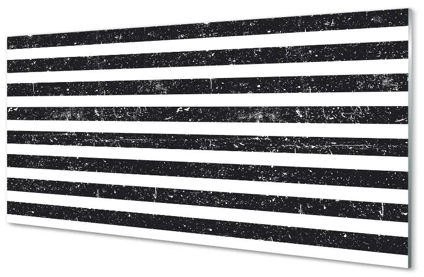 Obraz na skle Zebra pruhy skvrny 120x60 cm