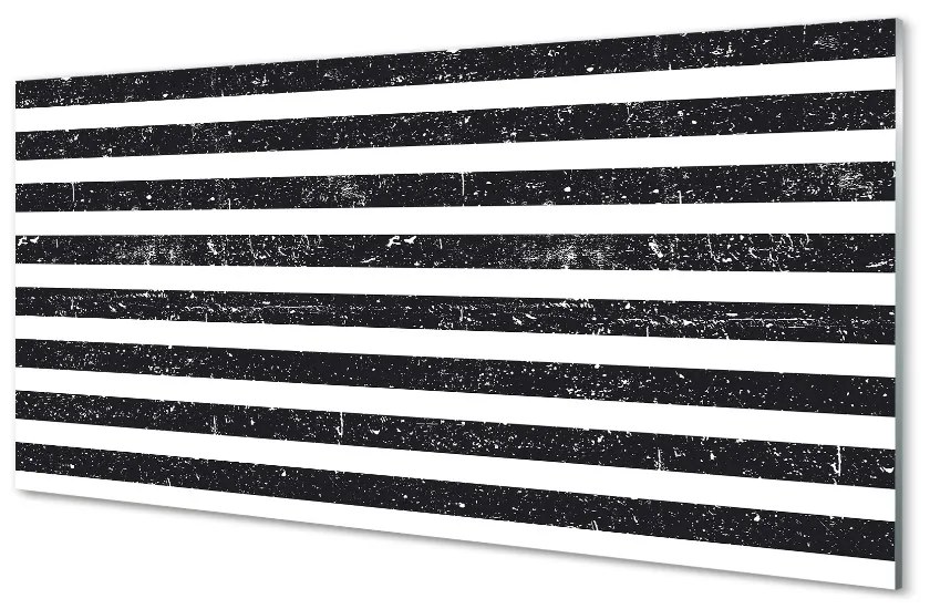 Obraz na skle Zebra pruhy skvrny 125x50 cm