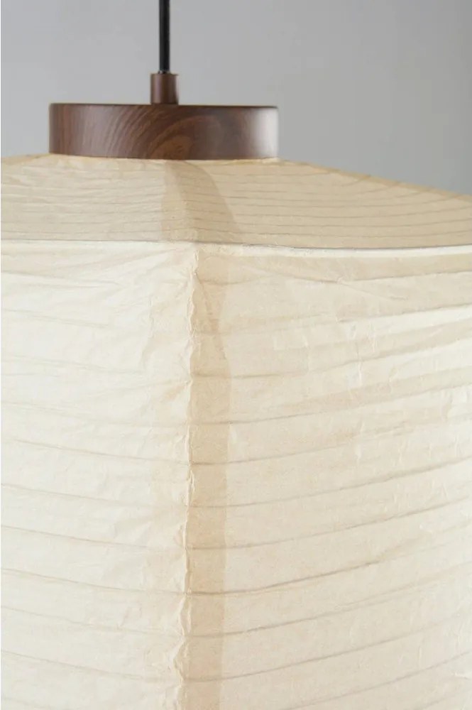 Béžové papírové závěsné svítidlo ø 35 cm Sally – Jotex