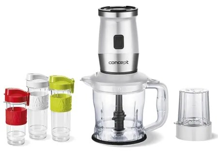 Concept SM3391 - Smoothie mixér s příslušenstvím 700W/230V bílá