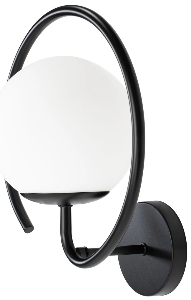 Toolight, nástěnné svítidlo APP1152-1W, černá-bílá, OSW-40006