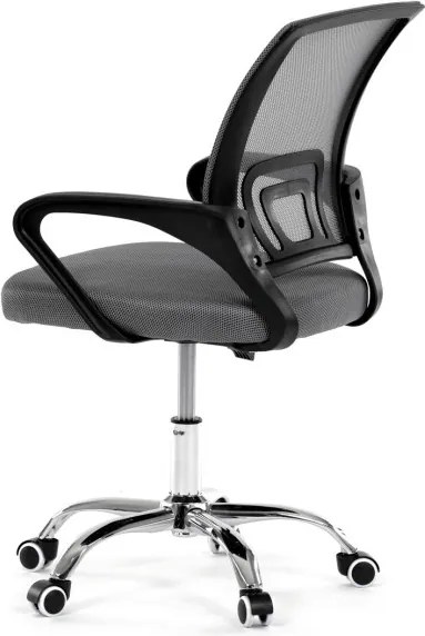 Dětská otočná židle šedá KA-L103 GREY