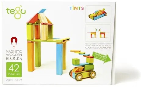Magnetická stavebnice TEGU Tints - 42 dílů
