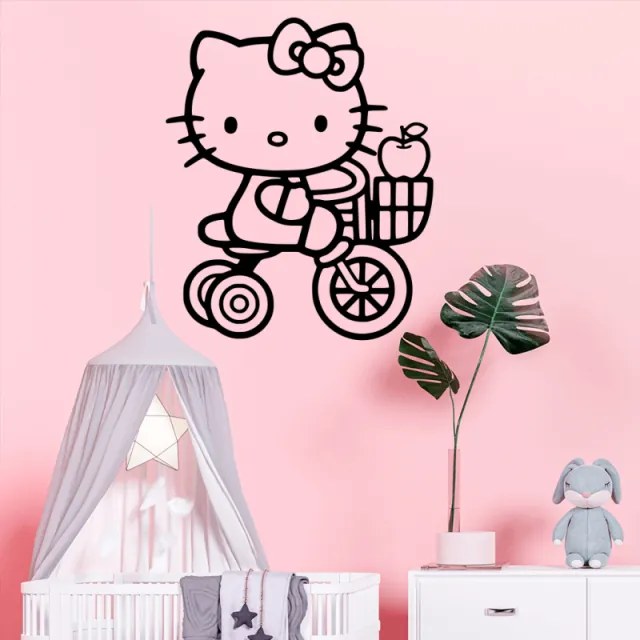 Samolepka Hello Kitty - Kvalitní samolepky.cz