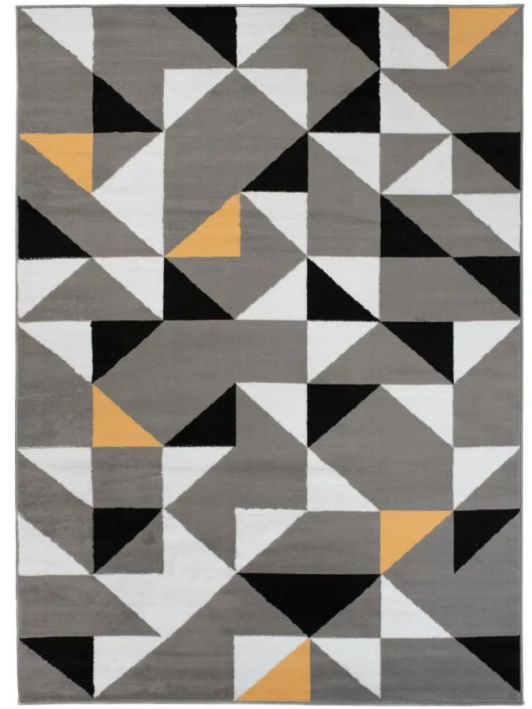Kusový koberec PP Lester šedožlutý 250x300cm