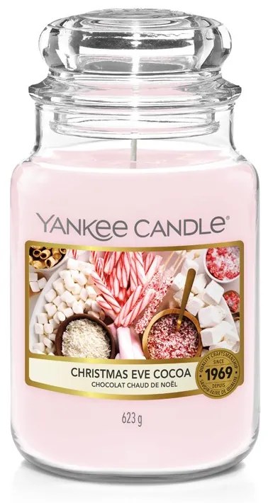 VONNÁ SVÍČKA YANKEE CANDLE CHRISTMAS EVE COCOA 623 g