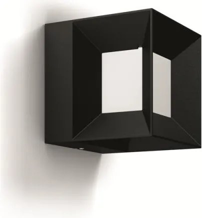 PH 16480/30/P0 LED Venkovní nástěnné svítidlo Philips Parterre 16480/30/P0 černé 2700K - PHILIPS (915005377201)