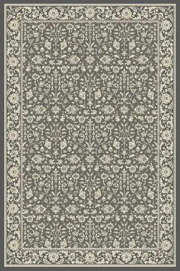 Kusový koberec vlněný Agnella Isfahan Itamar Popel Šedý Rozměr: 160x240 cm