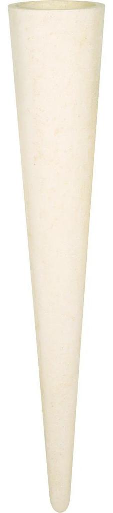 Wall Cone květinový obal Creme Rozměry: 20 cm průměr x 120 cm délka