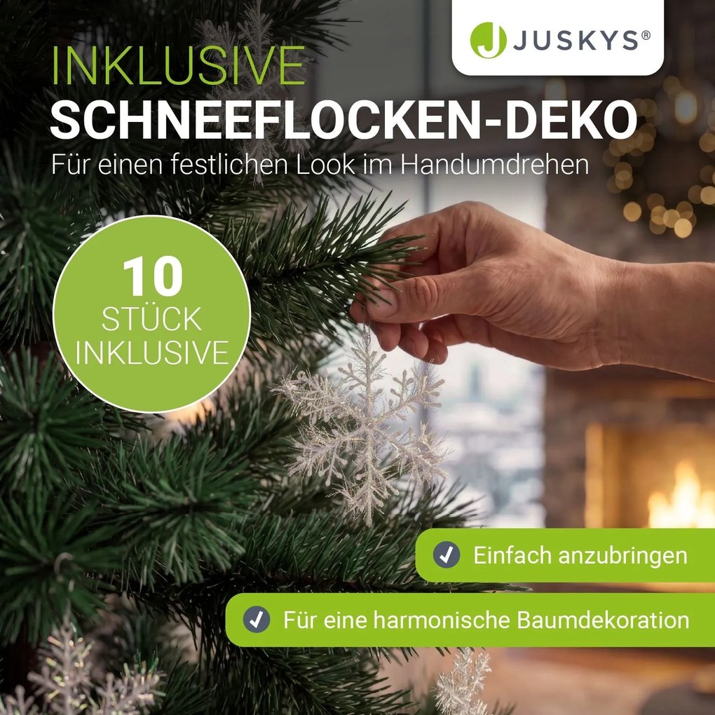 Juskys Umělý vánoční stromek Norvi Velikost: M