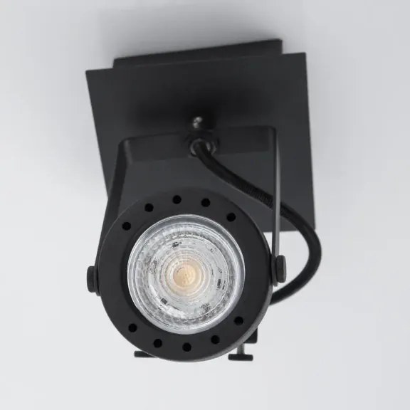 Designové bodové svítidlo Salva 10 černé
