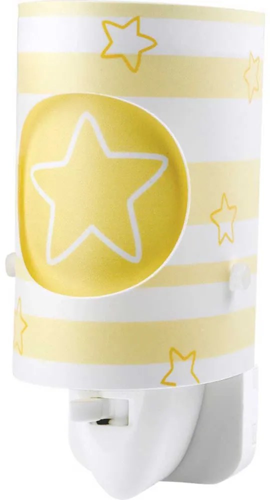 Dalber DREAM LIGHT YELLOW 63193L, DĚTSKÉ NOČNÍ SVĚTLO LED, ŽLUTÁ