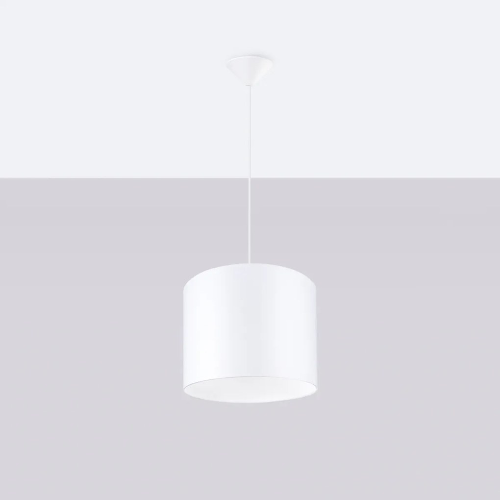 Sollux Lighting Závěsná lampa NOVA 30 bílá