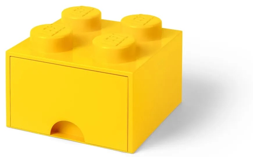 Žlutý úložný box se šuplíkem LEGO®