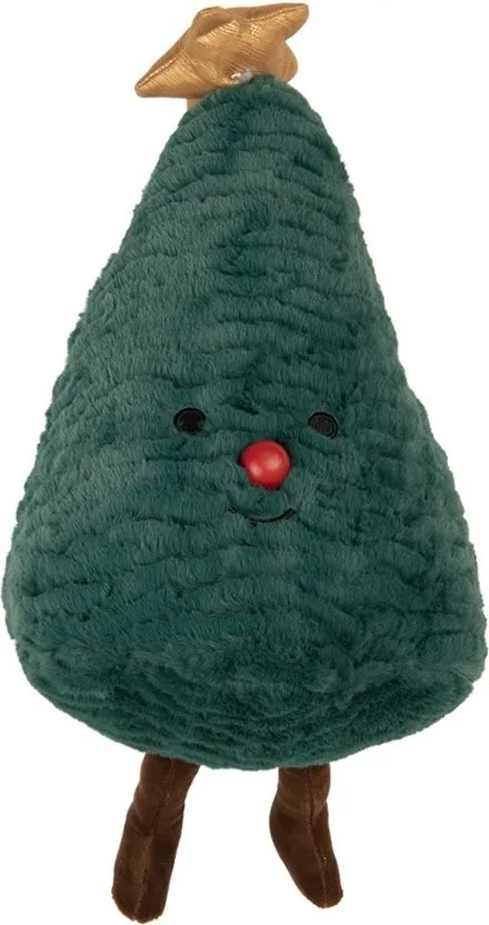 Dekorativní polštář ve tvaru vánočního stromku Christmas Tree - 20*10*32 cm