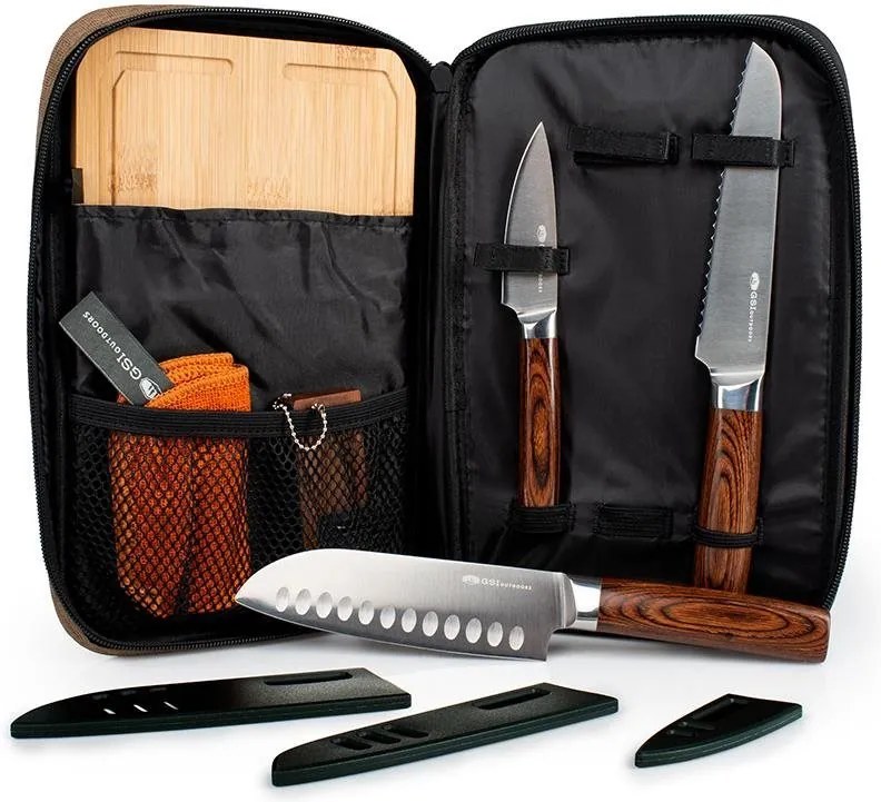 Kempingové nádobí gsi outdoors rakau knife set