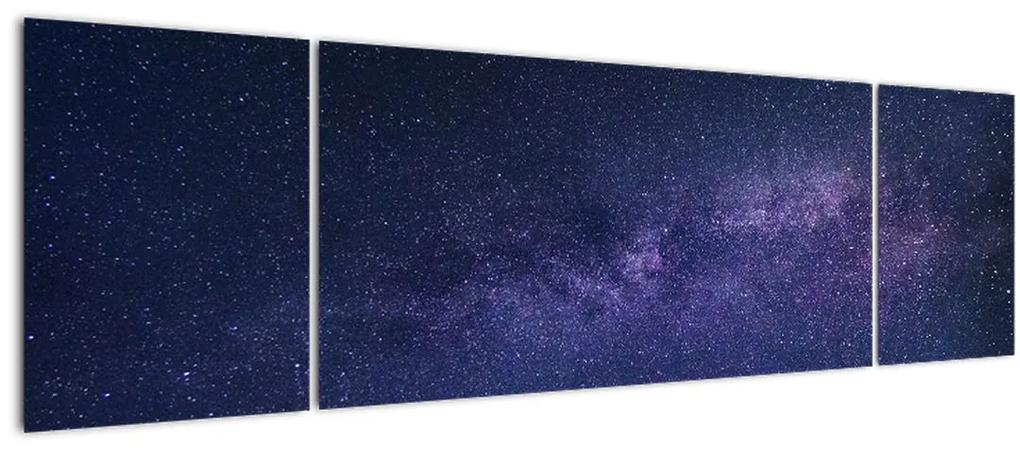 Obraz galaxie (170x50 cm)