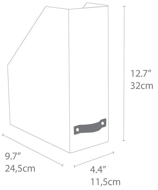 Kartonový organizér na dokumenty Estelle – Bigso Box of Sweden