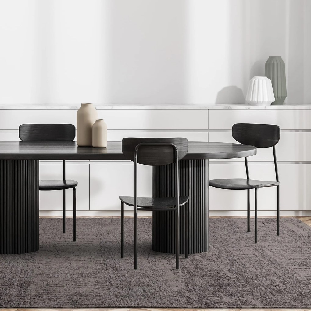 Tribeca Design Kusový koberec Vanenah Carbon Rozměry: 200x290 cm
