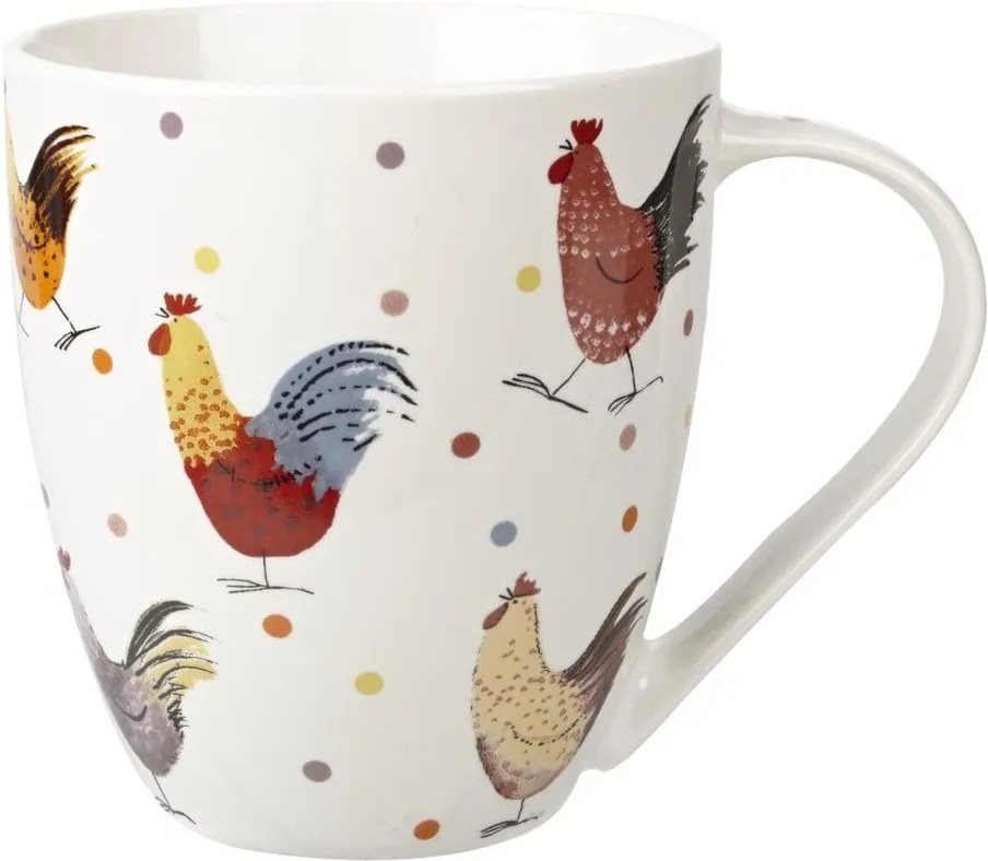 Hrnek z porcelánu Churchill China Alex Clark Rooster Crush, 500 ml