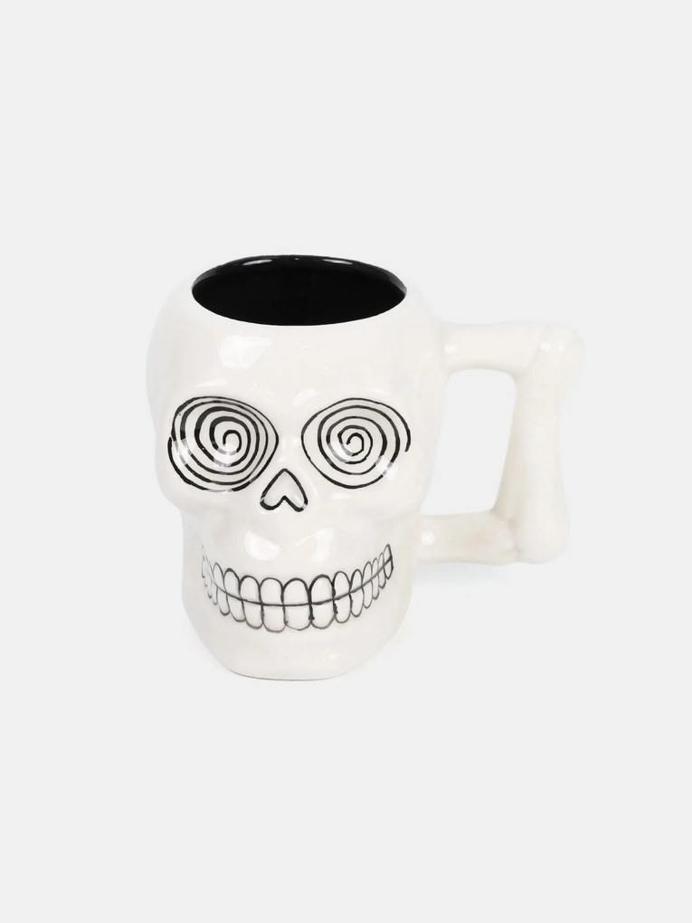 Sinsay - Hrnek s halloweenským motivem - bílá