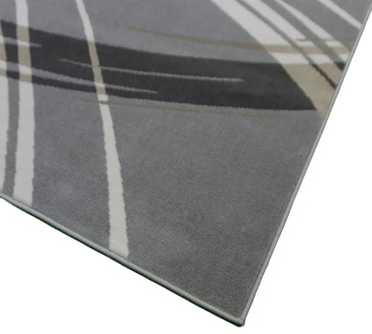 Vopi | Kusový koberec Lotus 9304 grey - 40 x 60 cm