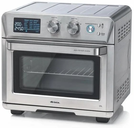 Horkovzdušná fritéza ariete airy fryer oven 4629/11 stříbrná