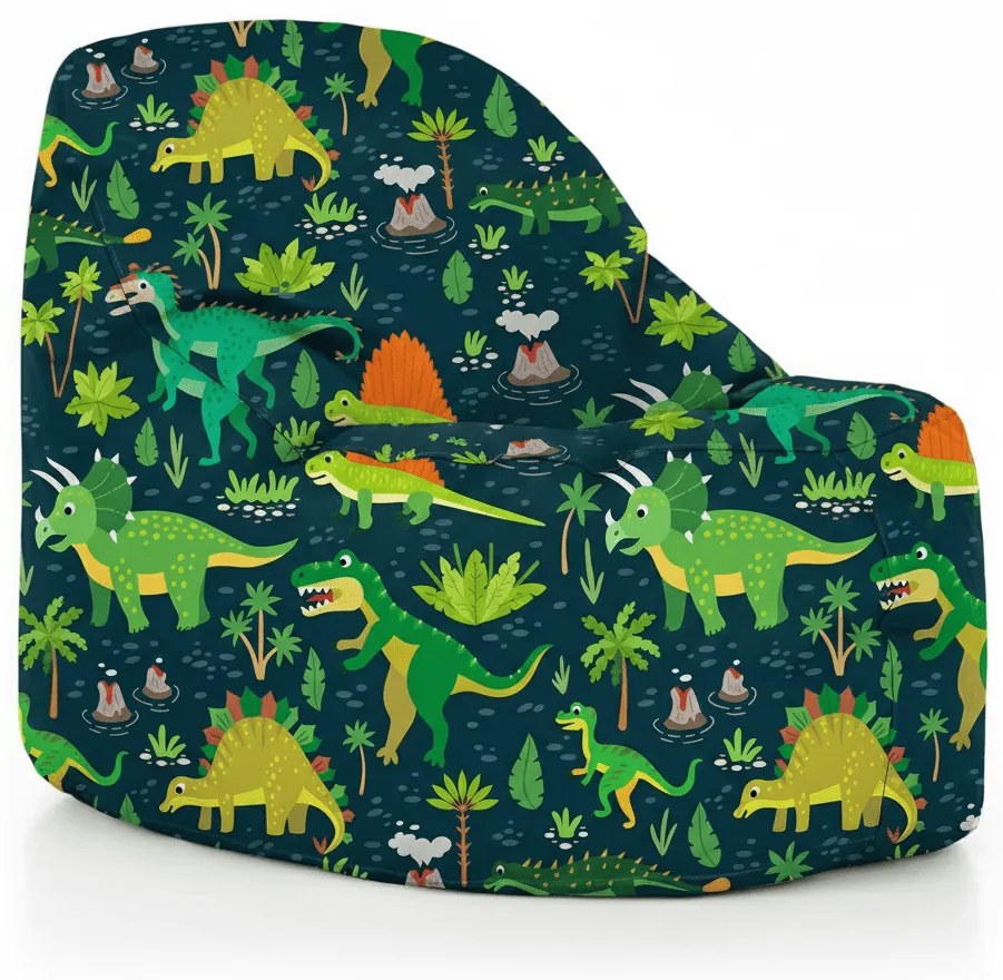 SakyPaky sedací vak Klííídek Dino