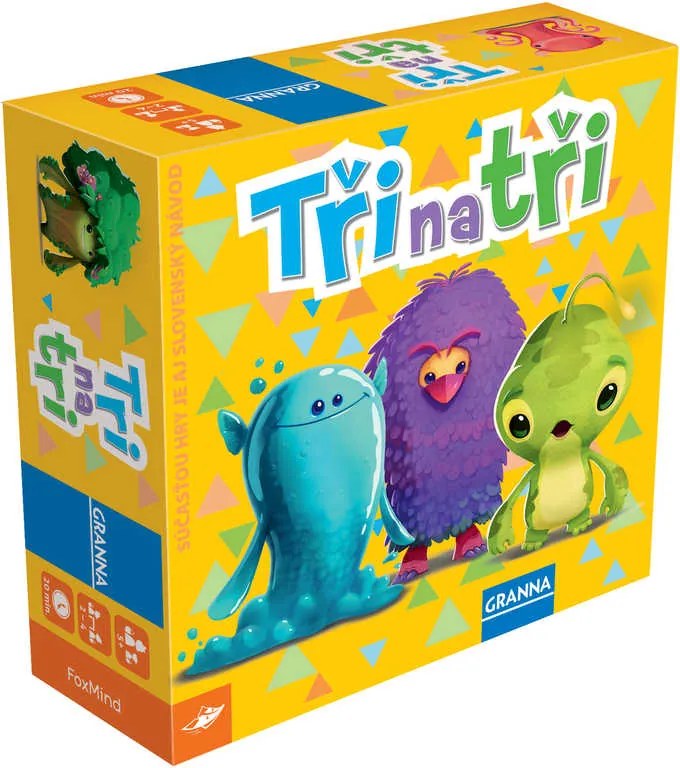 GRANNA Hra Tři na tři *SPOLEČENSKÉ HRY* 02379