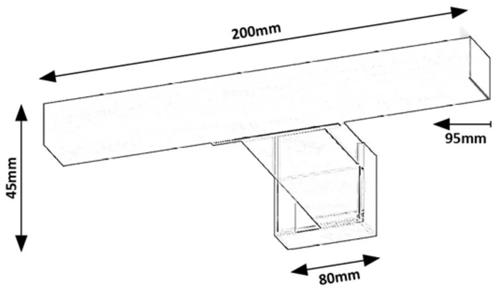 Rabalux OLIRO LED koupelnové svítidlo 75050