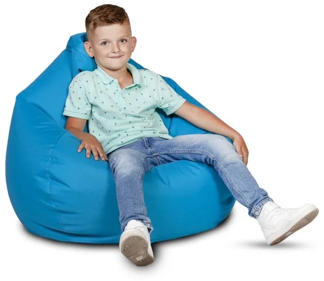 EF2056 Ecopuf Sedací vak ECOPUF - OSCAR - polyester NC6 - Světle modrá