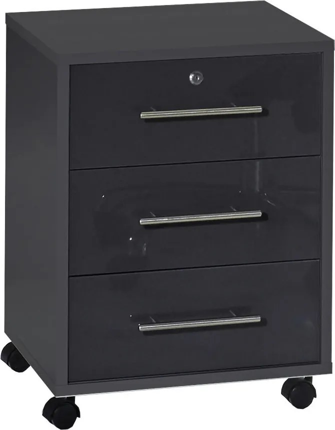 XXXLutz POJÍZDNÝ KONTEJNER, 44/58/40 cm MID.YOU - Online Only kancelářský nábytek - 001067006418