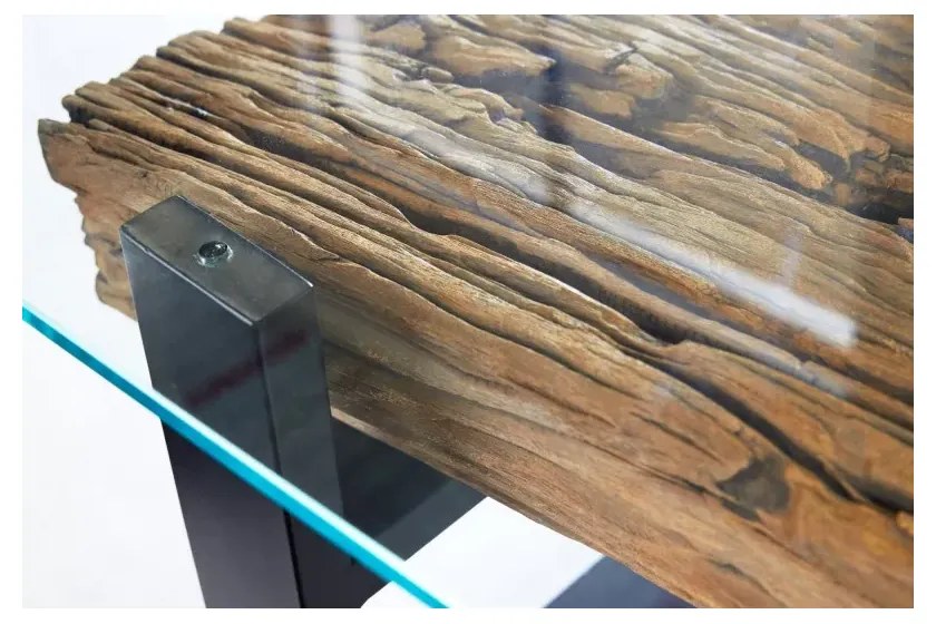 Massive home | Konferenční stolek BARRACUDA 130 CM masiv teak