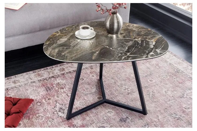 Massive home | Konferenční stolek MARVELOUS TAUPE 70 CM keramika