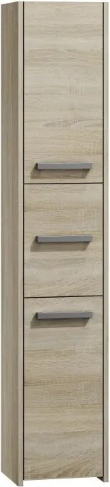 Koupelnová skříňka DANY 33 dub sonoma (30 x 170) cm