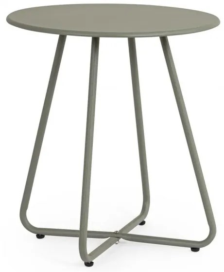 BIZZOTTO Kulatý konferenční stolek JABLE zelený ø45 cm