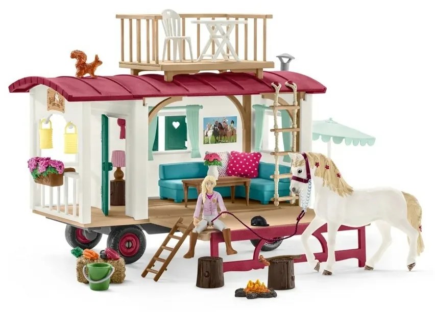 Schleich 42593 Karavan pro kamarádská setkání, new, 23 x 39 x 16,6 cm