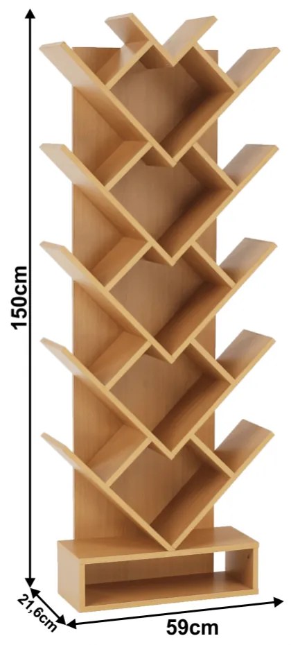 Regál VEVEY Tempo Kondela Bílá / šedá