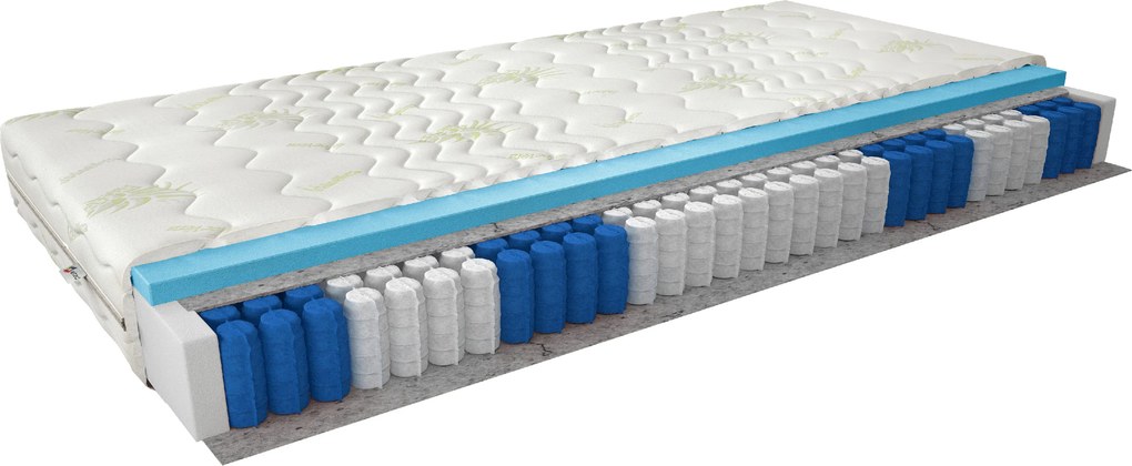 Taštičková matrace Pedro 80x200 Aloevera