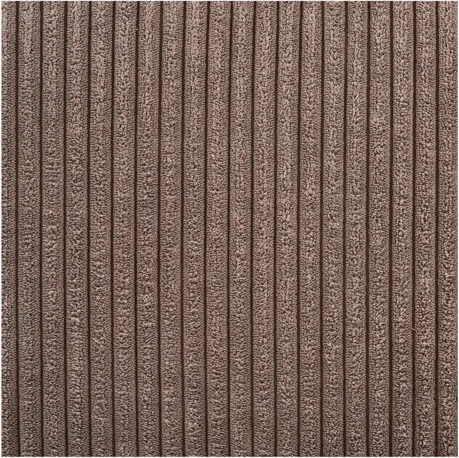 Hnědá manšestrová pohovka 210 cm Lido – House Nordic