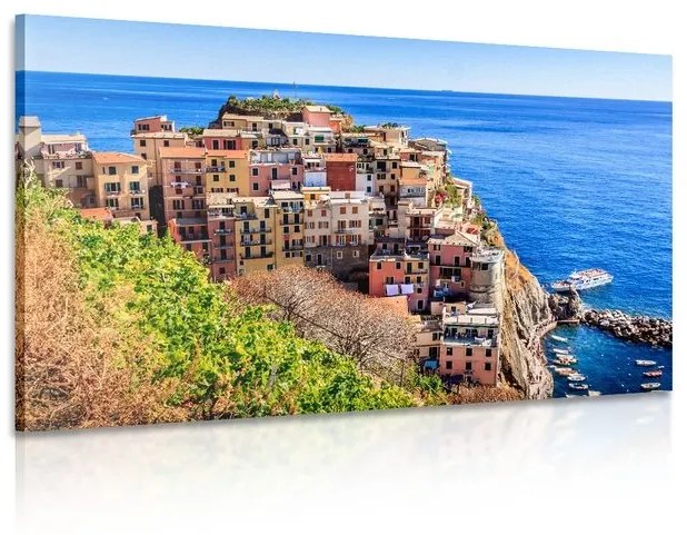 Obraz italská Manarola - 120x80 cm