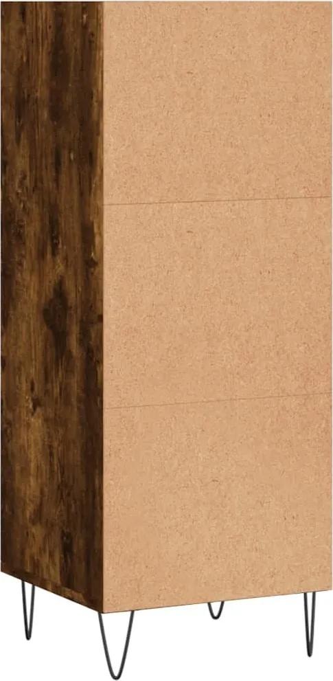 vidaXL Příborník 34,5 x 32,5 x 90 cm kompozitní dřevo [828729] Barva: šedá sonoma