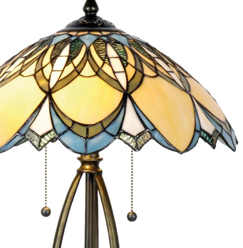 Stolní lampa Tiffany SUN – 40x60 cm