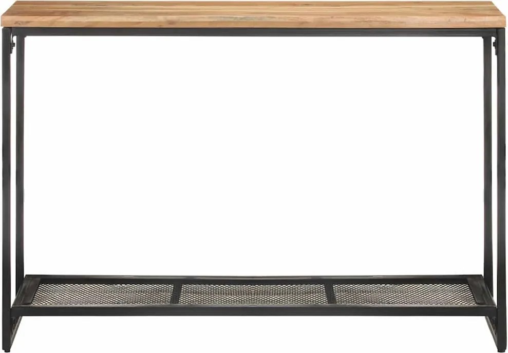 Konzolový stolek 110 x 35 x 75 cm masivní akáciové dřevo 320249