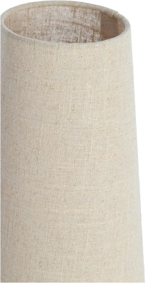 Béžová kovová stolní lampa s textilním stínidlem (výška 42 cm) Howie – Light & Living