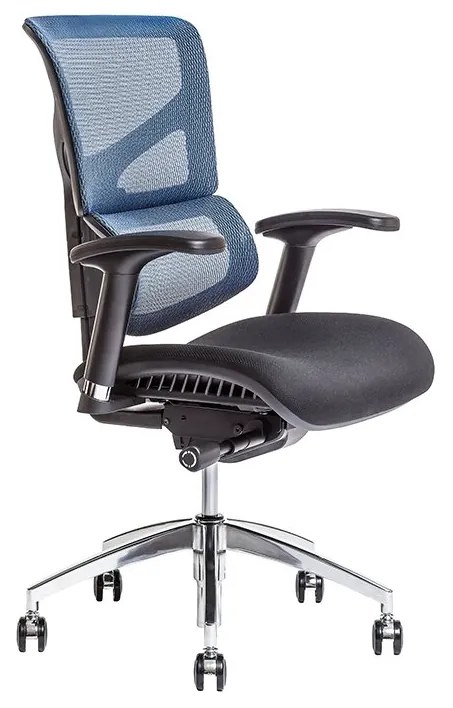 Office Pro Kancelářská ergonomická židle Office Pro MEROPE BP — více barev, nosnost 135 kg Modrá