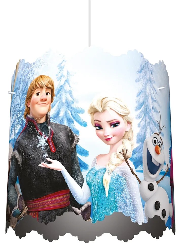 Philips Philips 71751/01/16 - Dětský lustr DISNEY FROZEN 1xE27/23W/230V P2181