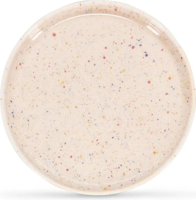 Béžový porcelánový talíř ø 25 cm Fika – ONA